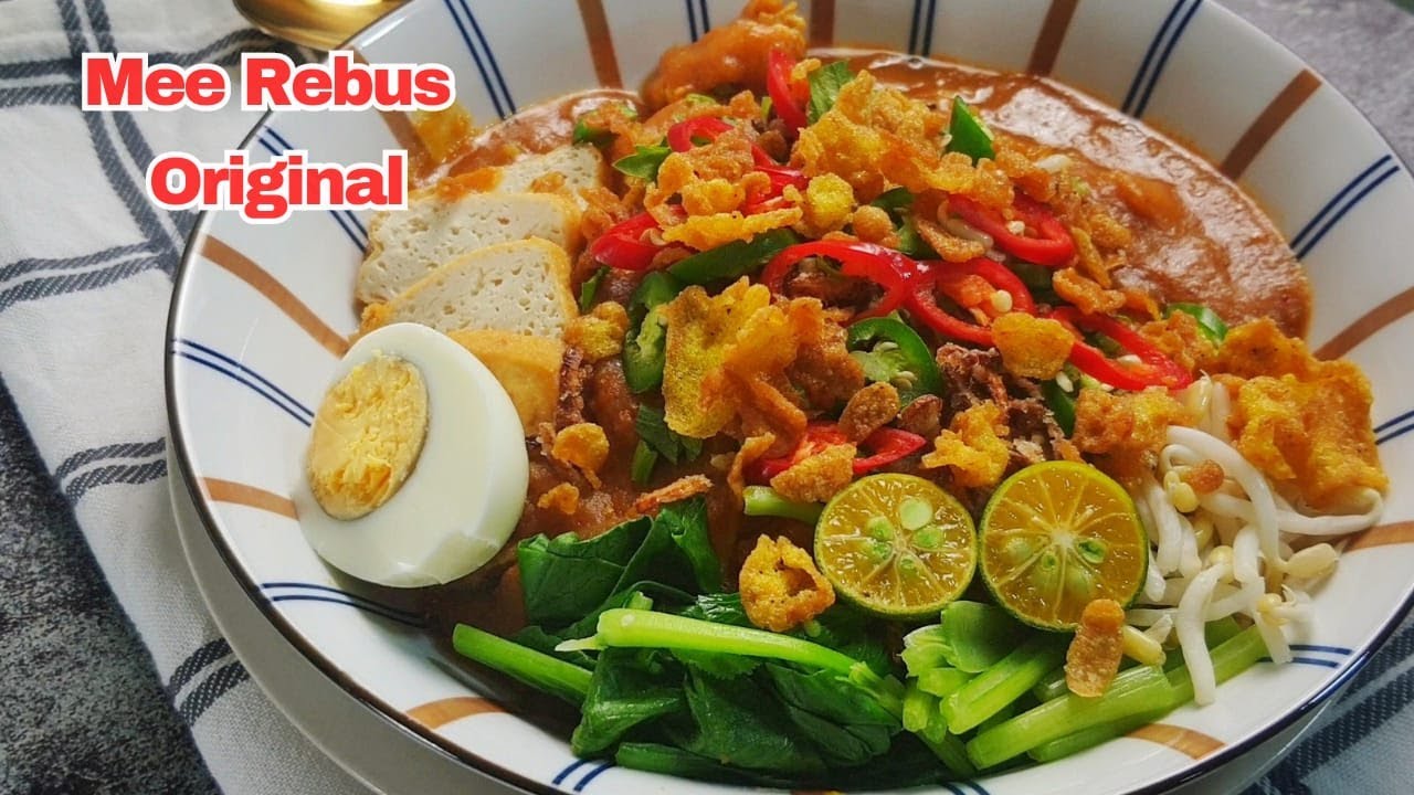 Resepi Mee Rebus Original - YouTube