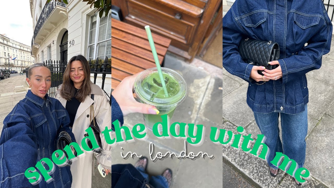 SPEND THE DAY WITH US IN LONDON - blank street matcha, what's in our ...