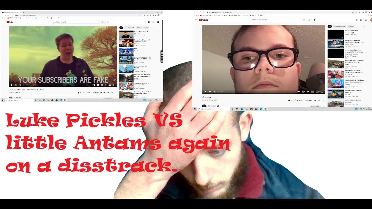 Bradley's reaction to Luke pickles disstrack vol 2 Disstrack Season two ...