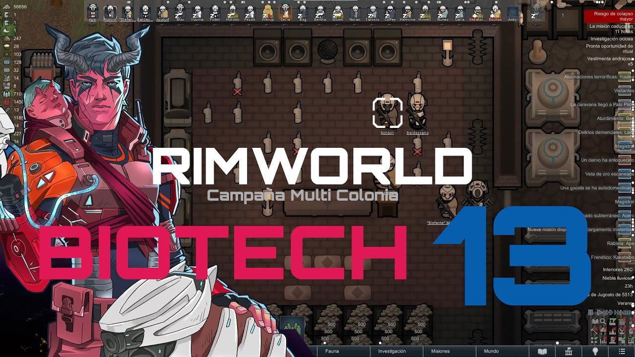 Repartidor de Yayo - RimWorld BIOTECH (Campaña Multi Colonia) Ep13 ...