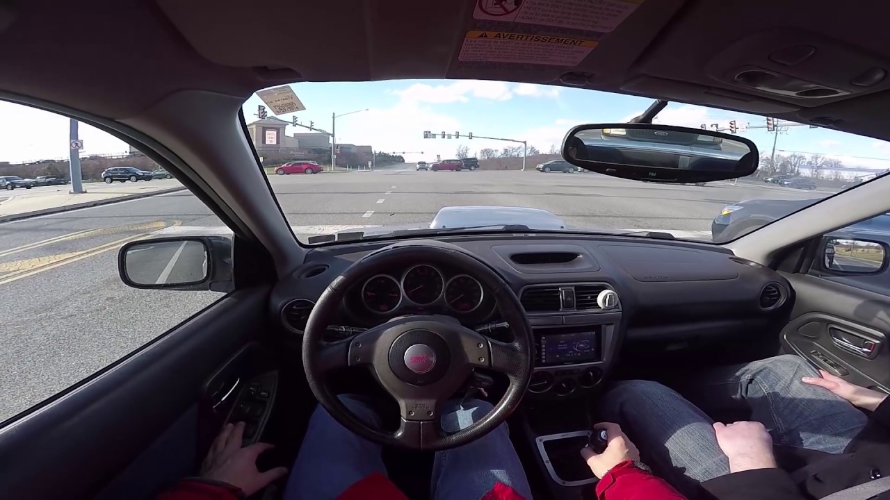 Driving a Subaru WRX STi - YouTube