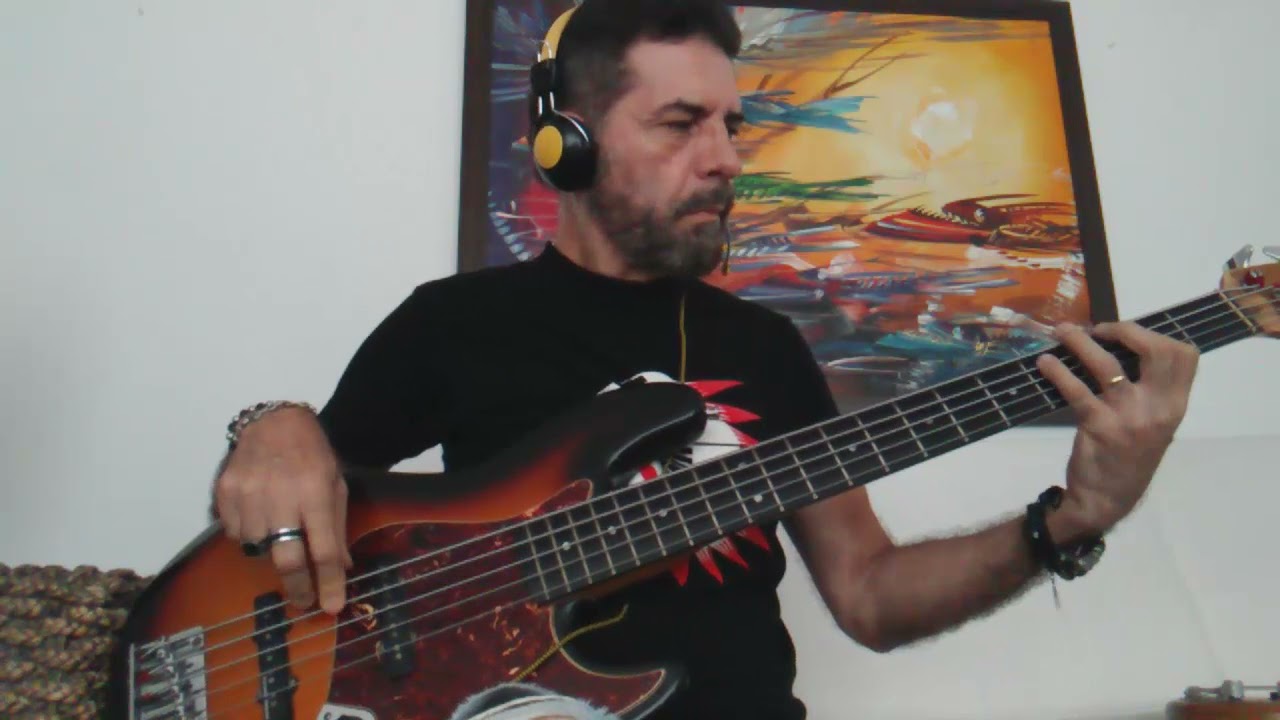 Sting-Rushing Water- Bass Cover - YouTube