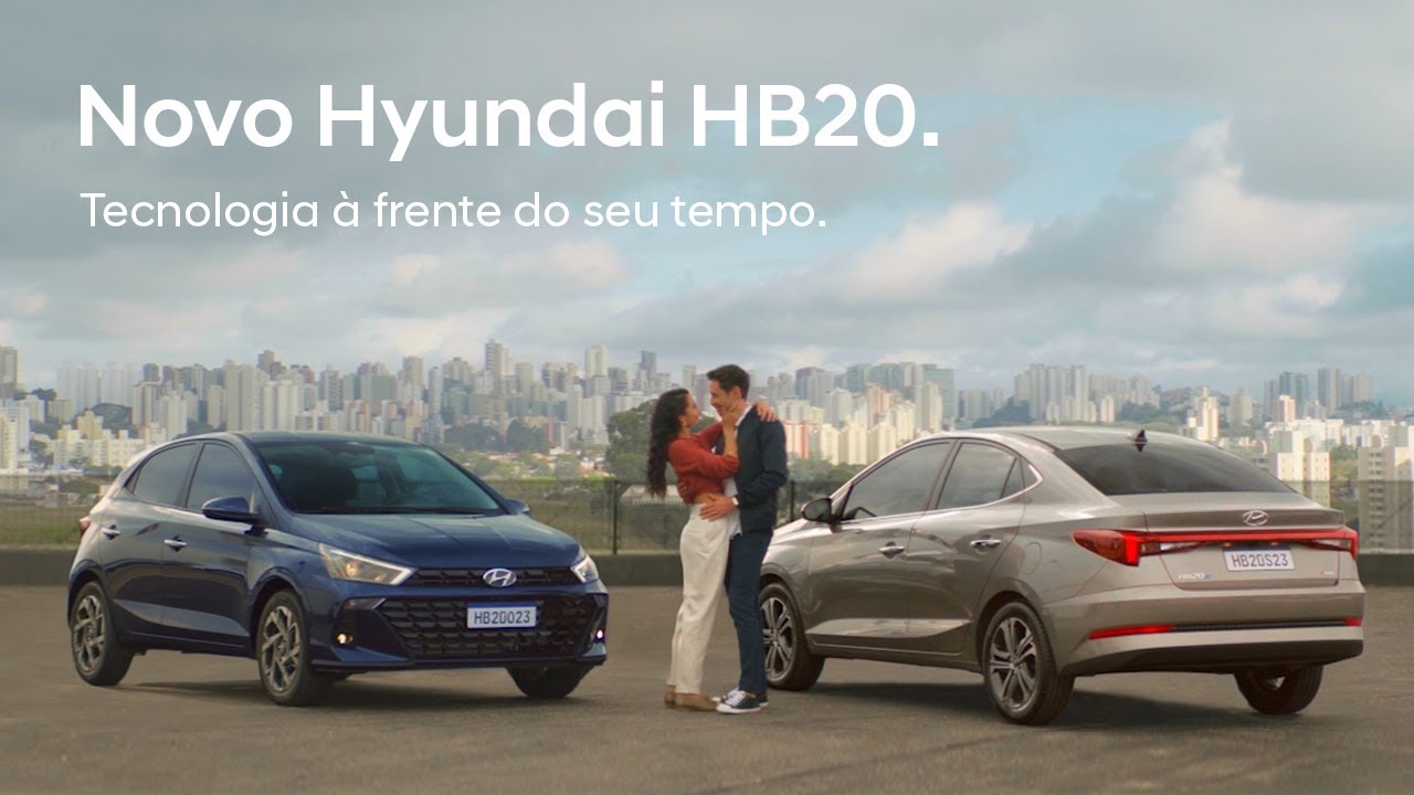 Novo Hyundai HB20 | Tecnologia à frente do seu tempo - YouTube