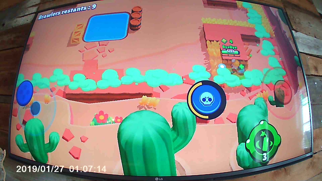 Brawl stars combat amical - YouTube