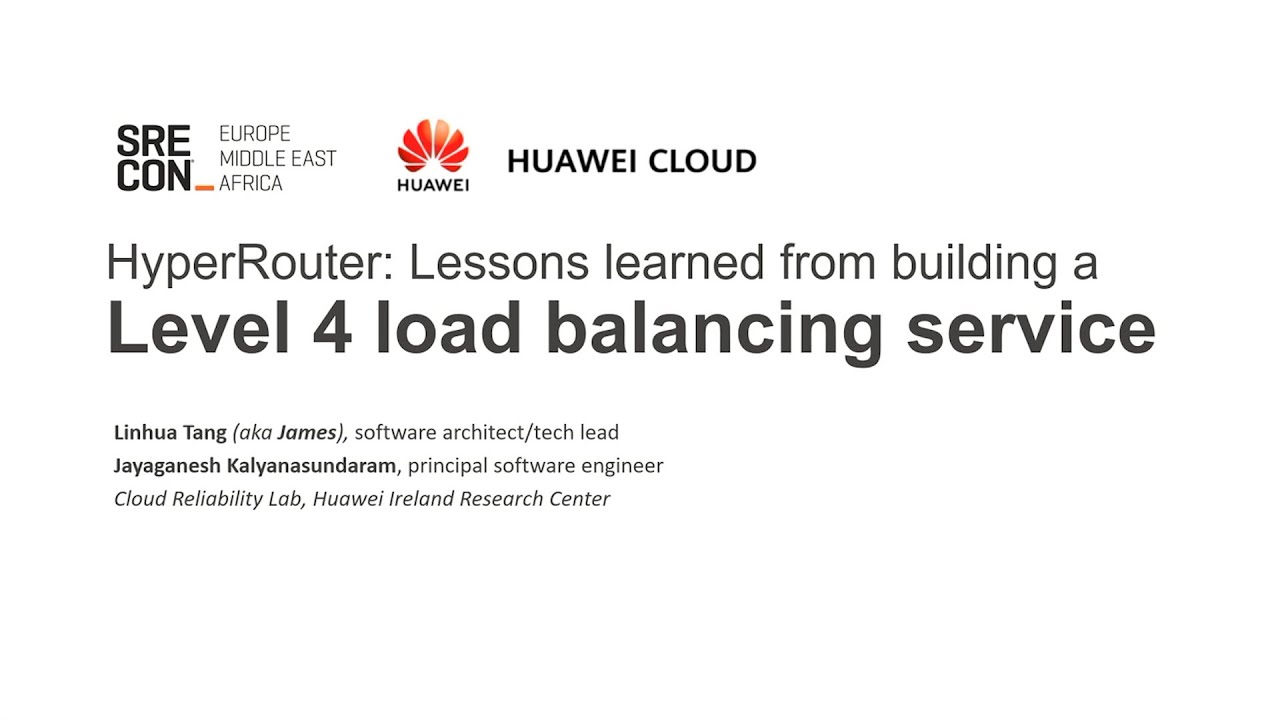 SREcon25 Europe/Middle East/Africa - HyperRouter: Lessons Learnt from Building an L4 Load ...