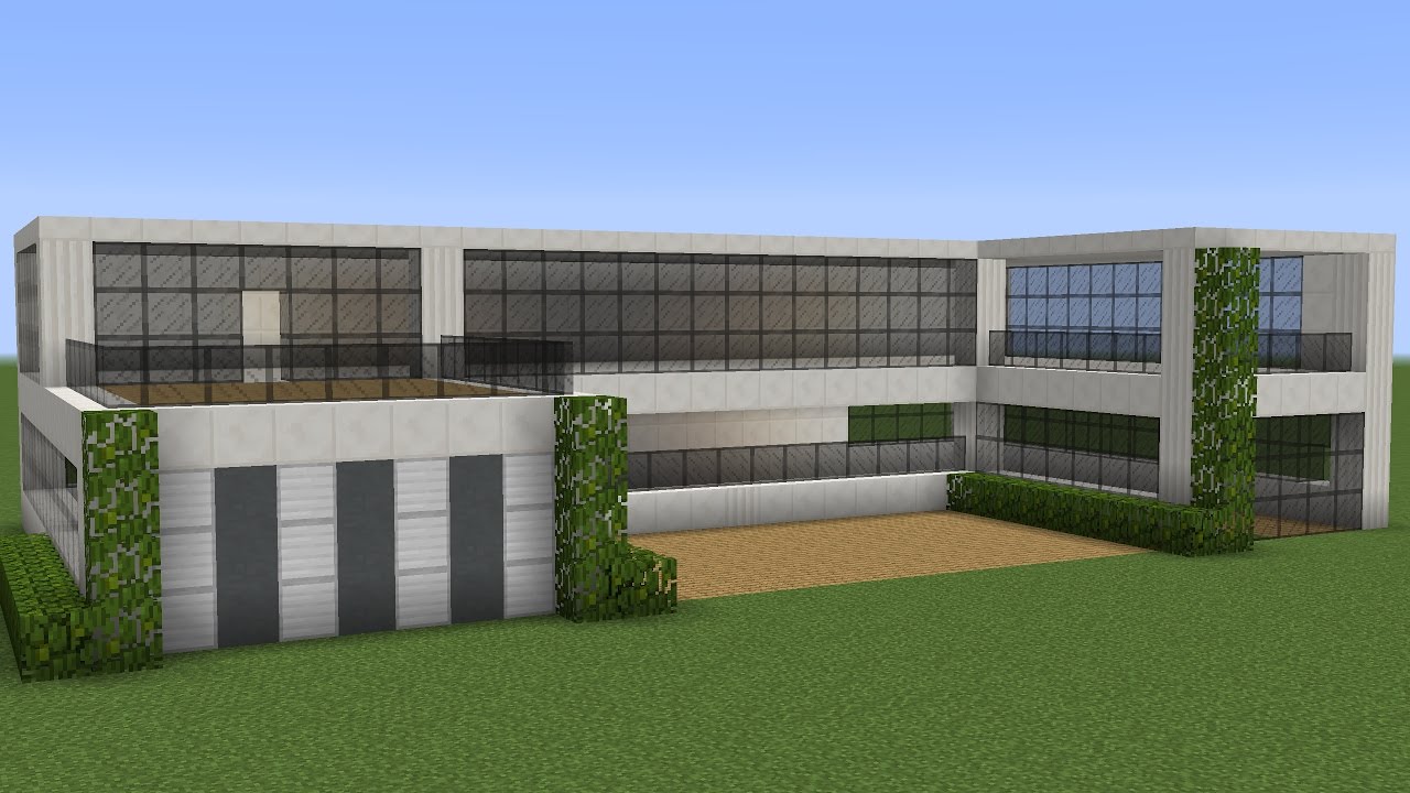 Minecraft - How to build a huge vacation house - YouTube