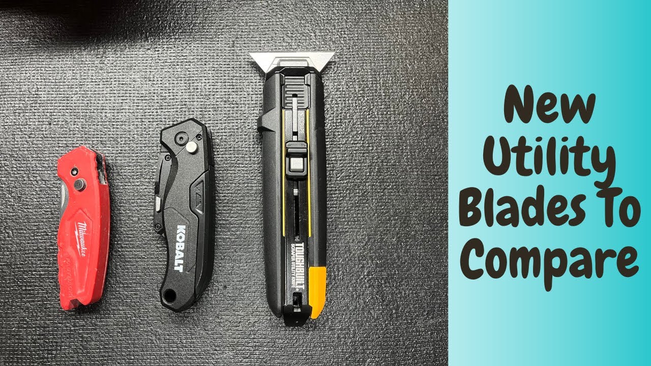 Two New Utility Blades To Compare! | Plus One Is Super Fidgety ...