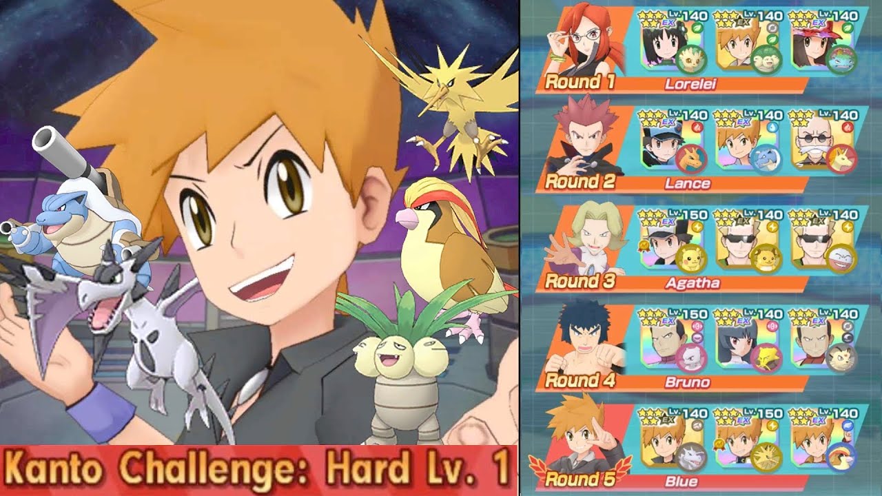 Kanto Champion Stadium (15K) with only Kanto Sync Pairs - Pokémon ...