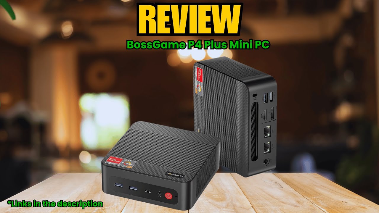 🔥 BOSGAME P4 Plus Mini PC Review | Ryzen 7 5825U, 32GB RAM, 1TB SSD ...