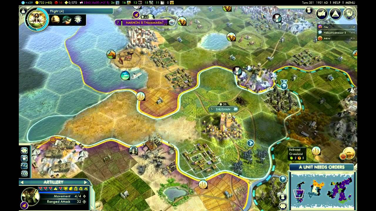 Let's Play Civilization 5 - Rome pt. 45 - YouTube