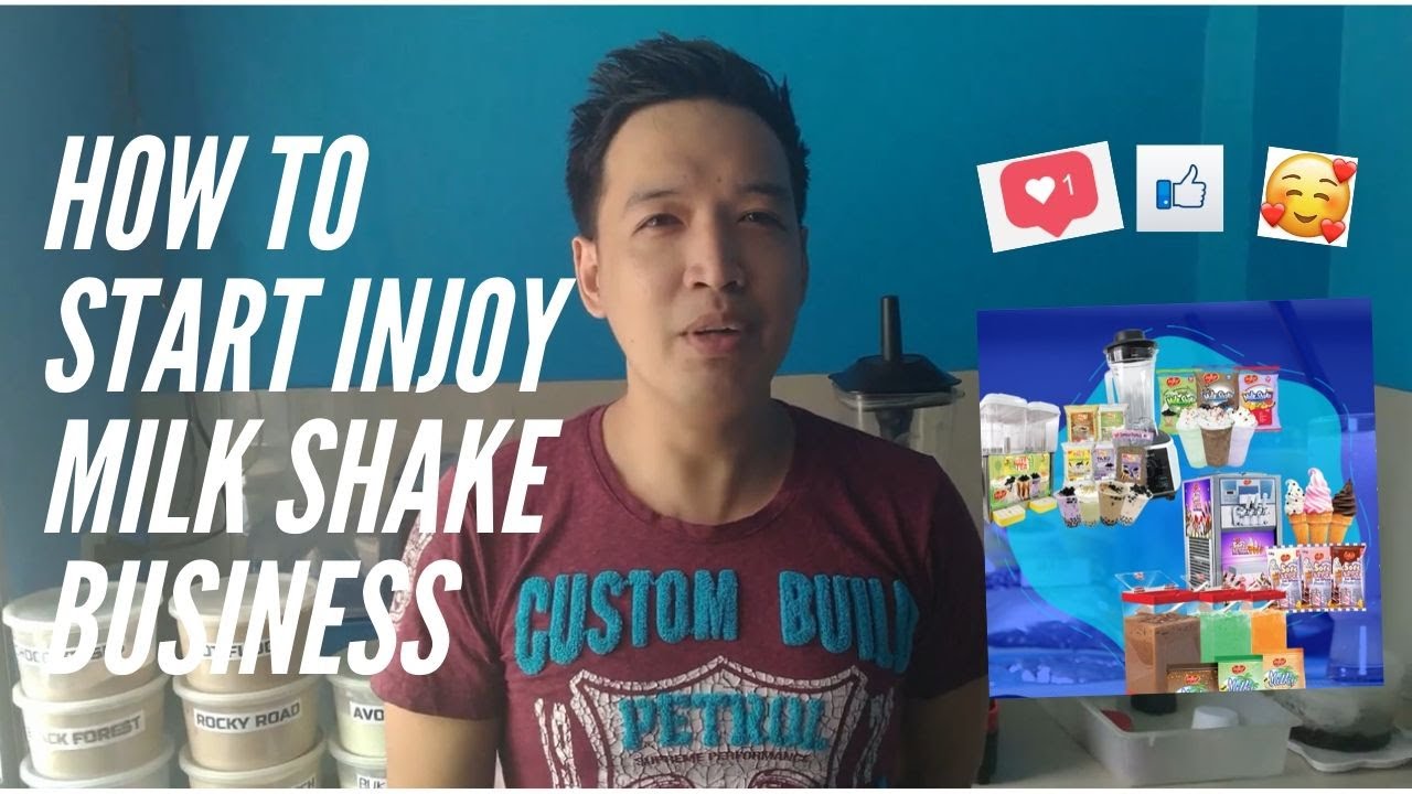 How to start injoy milk shake business || Tutorial - YouTube