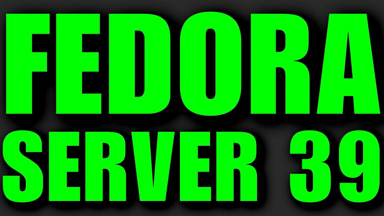 #70 Instalei o Fedora 39 Server Linux - Tutorial - Como Installar o Fedora 39 Server Linux - YouTube