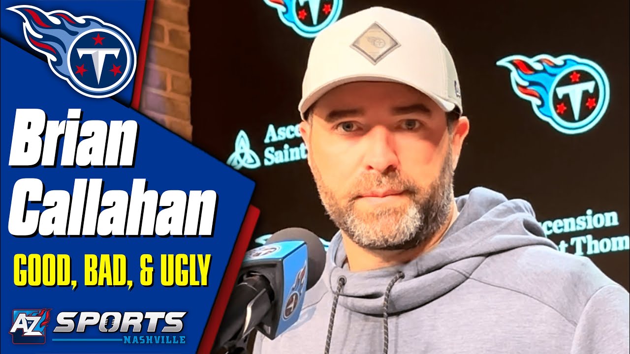 Titans HC Brian Callahan recaps the good, bad, and ugly from Week 2 ...