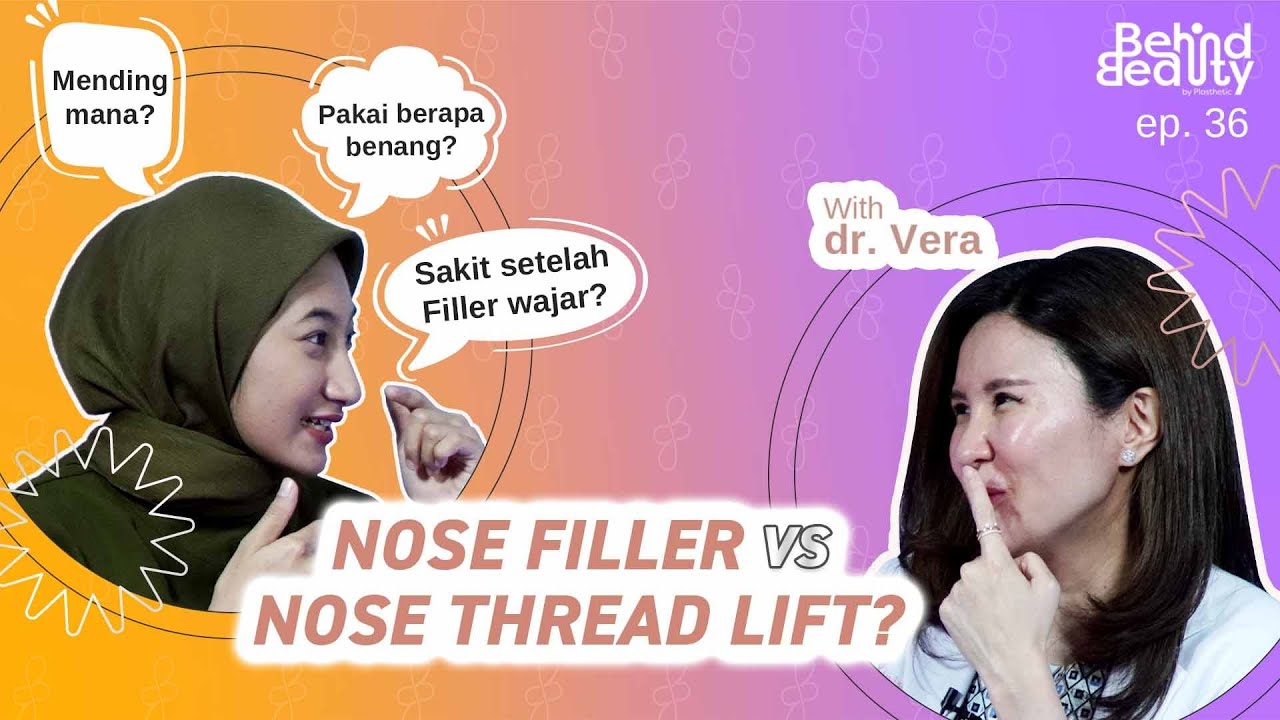 NOSE FILLER VS NOSE THREAD LIFT MENDING MANA ?! - YouTube