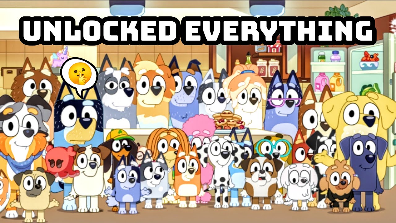 Bluey Let's Play Unlocked Everything Using This Secret Bluey Lets Play ...