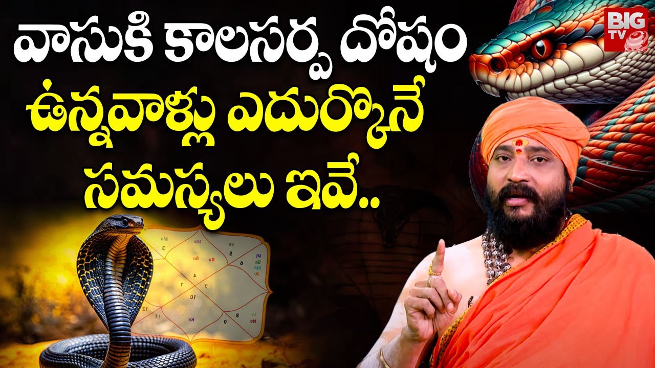 వాసుకి కాలసర్ప దోషం ఉన్నవాళ్లు ఎదుర్కొనే సమస్యలు ఇవే.. | Vasuki Kala ...