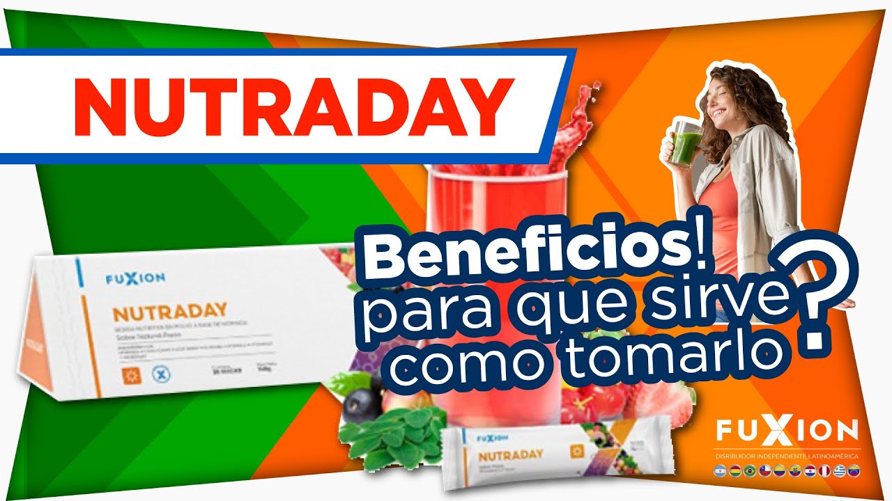 🍒 NUTRADAY FUXION ☝️🤓 Sirve este producto? 🛍️ ¿Cómo COMPRAR productos ...