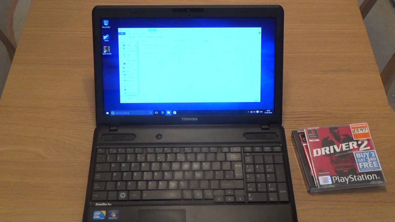 What happens when you put a PlayStation One ( PS1 ) Game into a PC ...