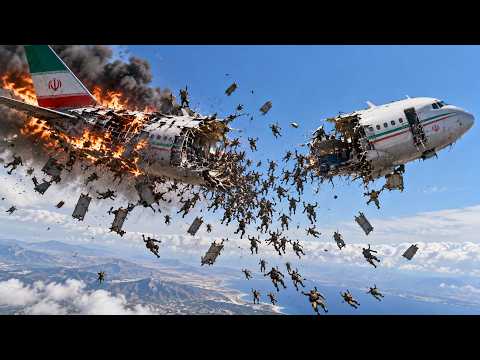 BUGÜN! 2.000 İranlı paralı askeri taşıyan uçak gizemli bir saldırıda imha edildi.