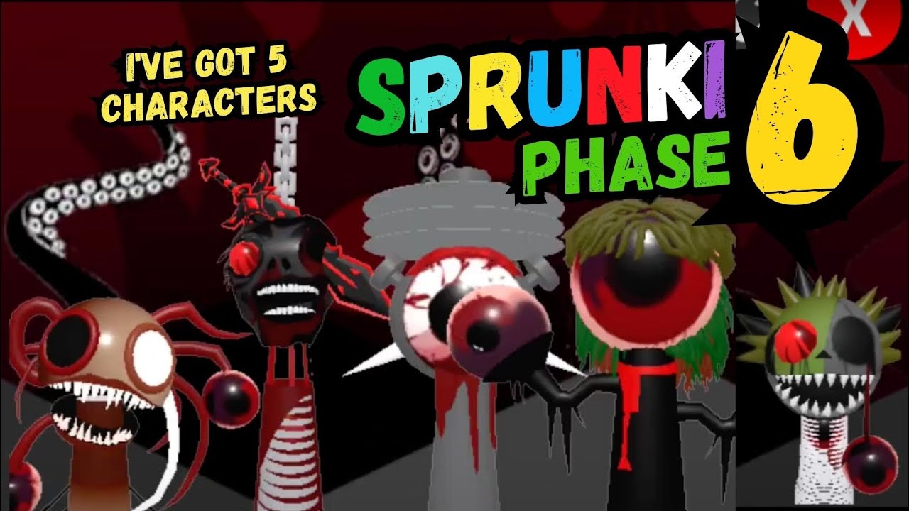 I've Got 5 Characters Phase 6 of Sprunki RNG | WenWenRoblox - YouTube