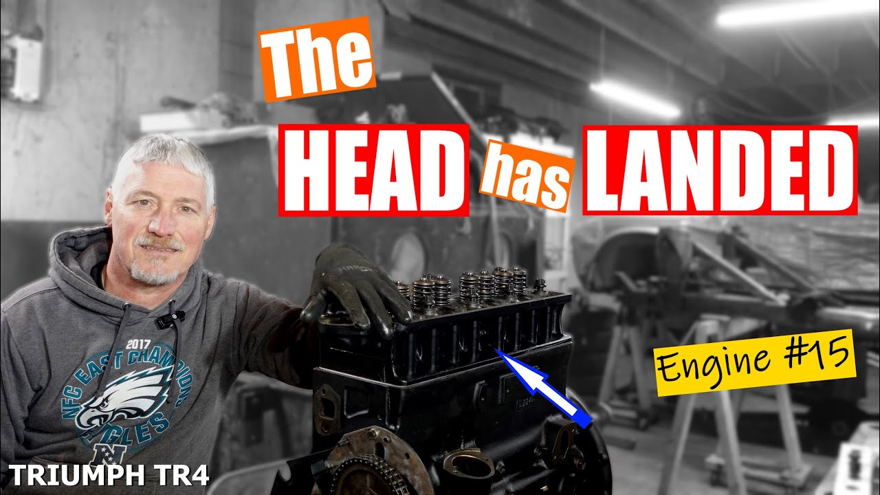 Triumph TR4 - Engine Rebuild #15: Head Installation | Roundtail ...