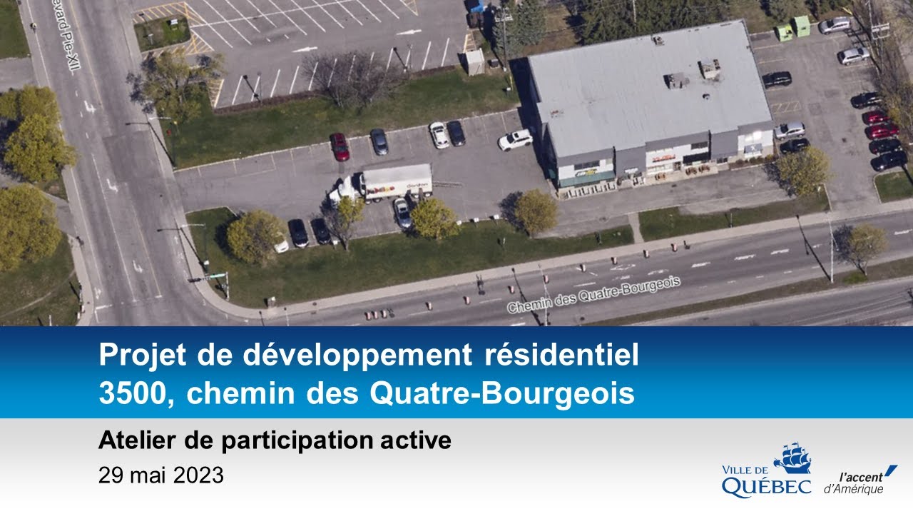Projet résidentiel au 3500, ch. des Quatre-Bourgeois - 2023 - atelier d ...