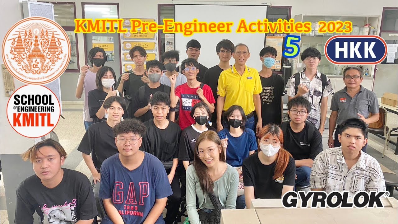 KMITL Pre-Engineer Acitivities 2023#5 - YouTube