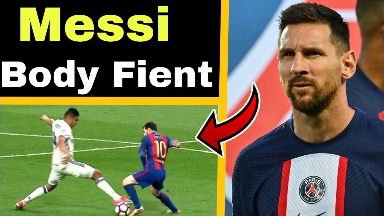 Learn Messi Body Feint Properly | Master Body dough | 4 Exercises ...