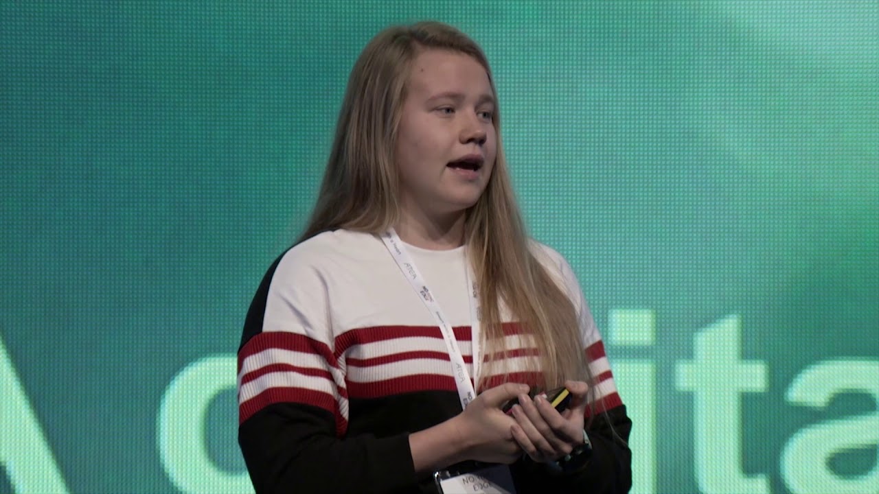 Kristin Magnussen, pupil at Bryne Upper Secondary School - YouTube