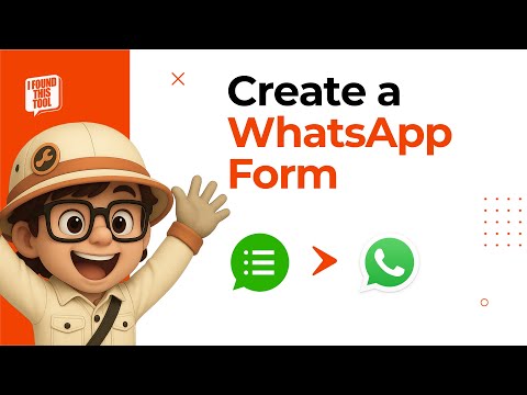 Create a WhatsApp Form | Send Google Form responses to WhatsApp | Get orders & bookings with no code