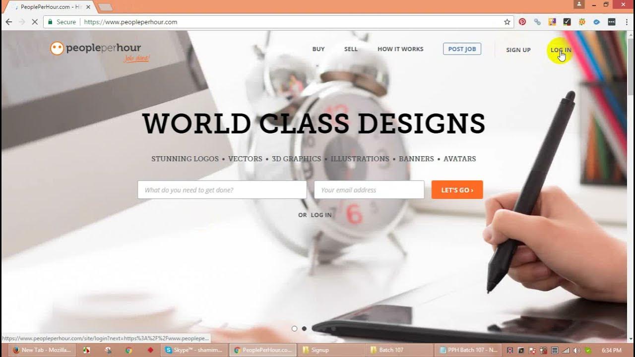 How To Create Account on PeoplePerHour | How To Get Approved On ...