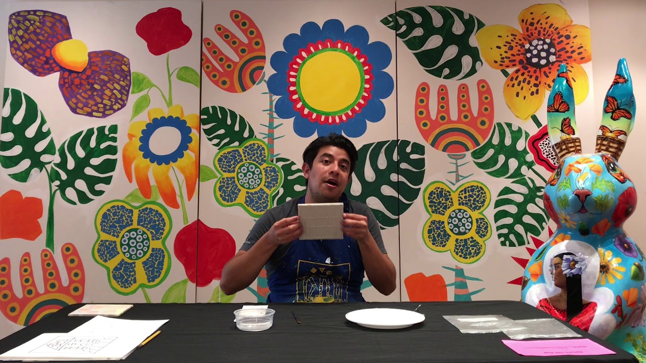 Ladera Elementary Tile Project - YouTube