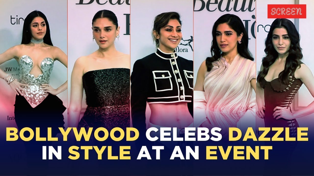 Bollywood Divas Slay the Red Carpet at a Beauty & Wellness Event ...