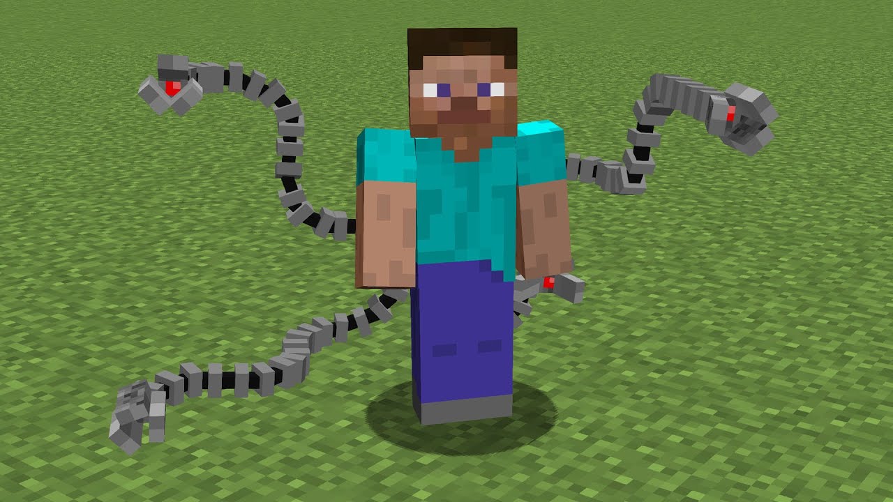 doctor octavius in minecraft - YouTube