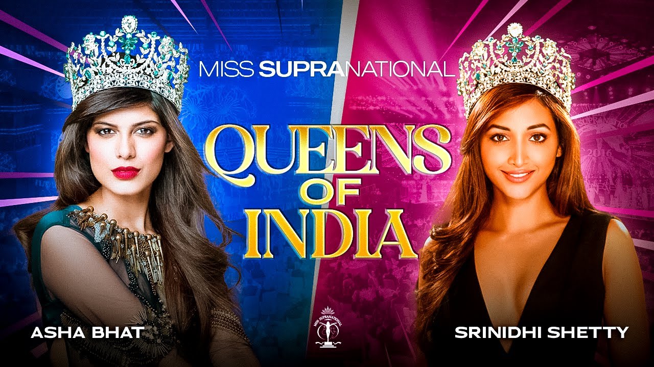 👑🎉SRINIDHI SHETTY & ASHA BHAT VICTORY moments at MISS SUPRANATIONAL ...