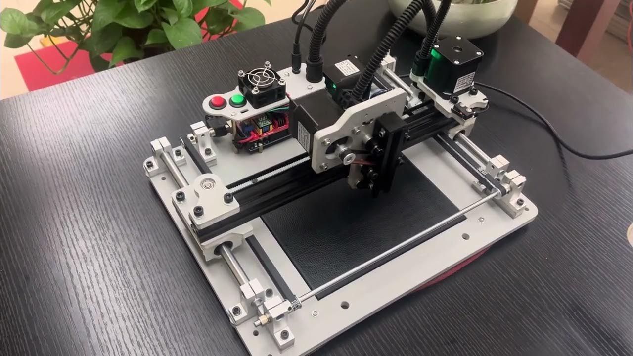 Desk robot 3axis - YouTube