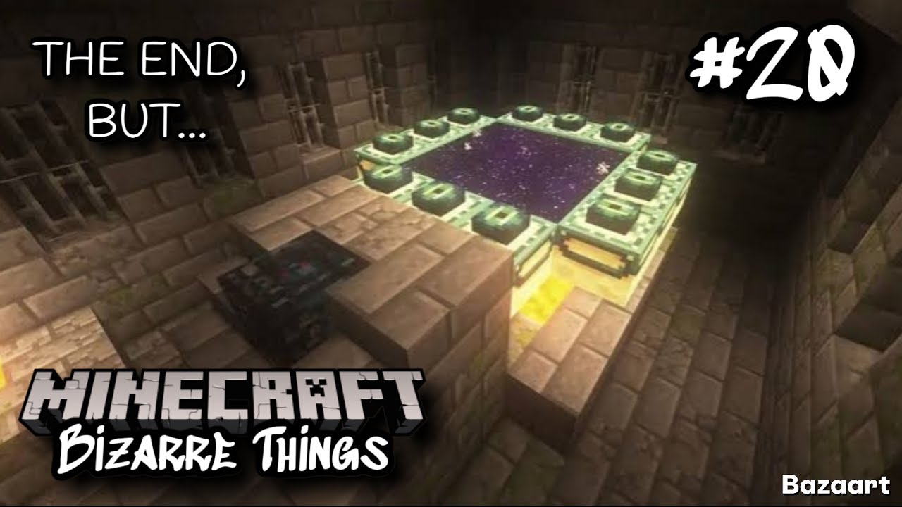 WE WENT TO THE END, BUT... | Minecraft Bizarre Things Ep20 - YouTube