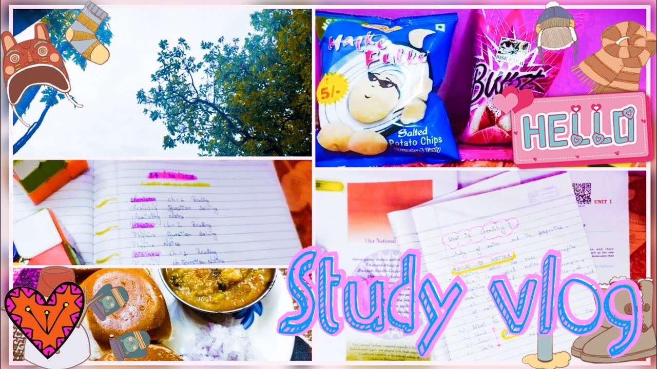 Study vlog 📚 | DAILY STUDY ROUTINE | A day in my life | Neet vlog ...