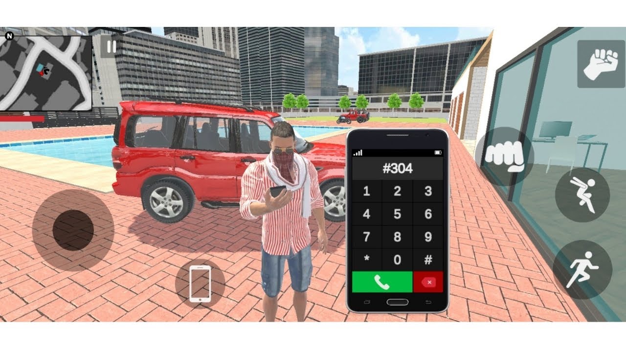 Grand theft auto simulator gameplay| scorpio car cheat code | police vs ...