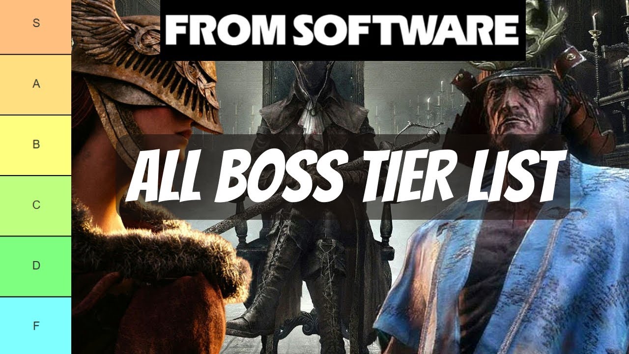 Fromsoft Boss Tier List! Reacting later - YouTube