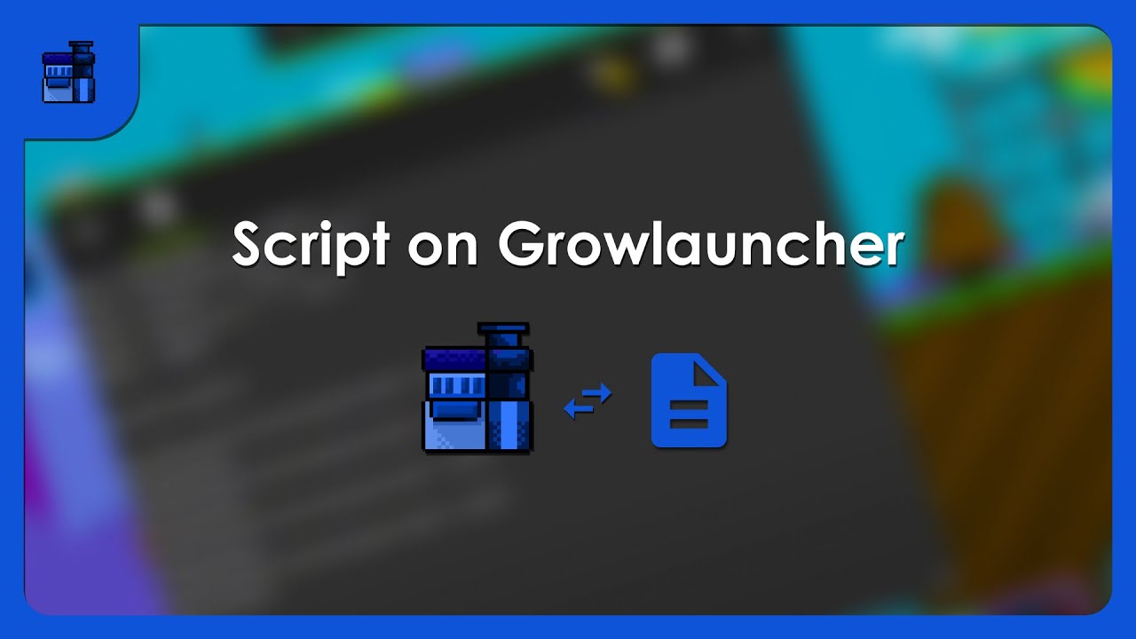 How to Use Scripts in Growlauncher - YouTube