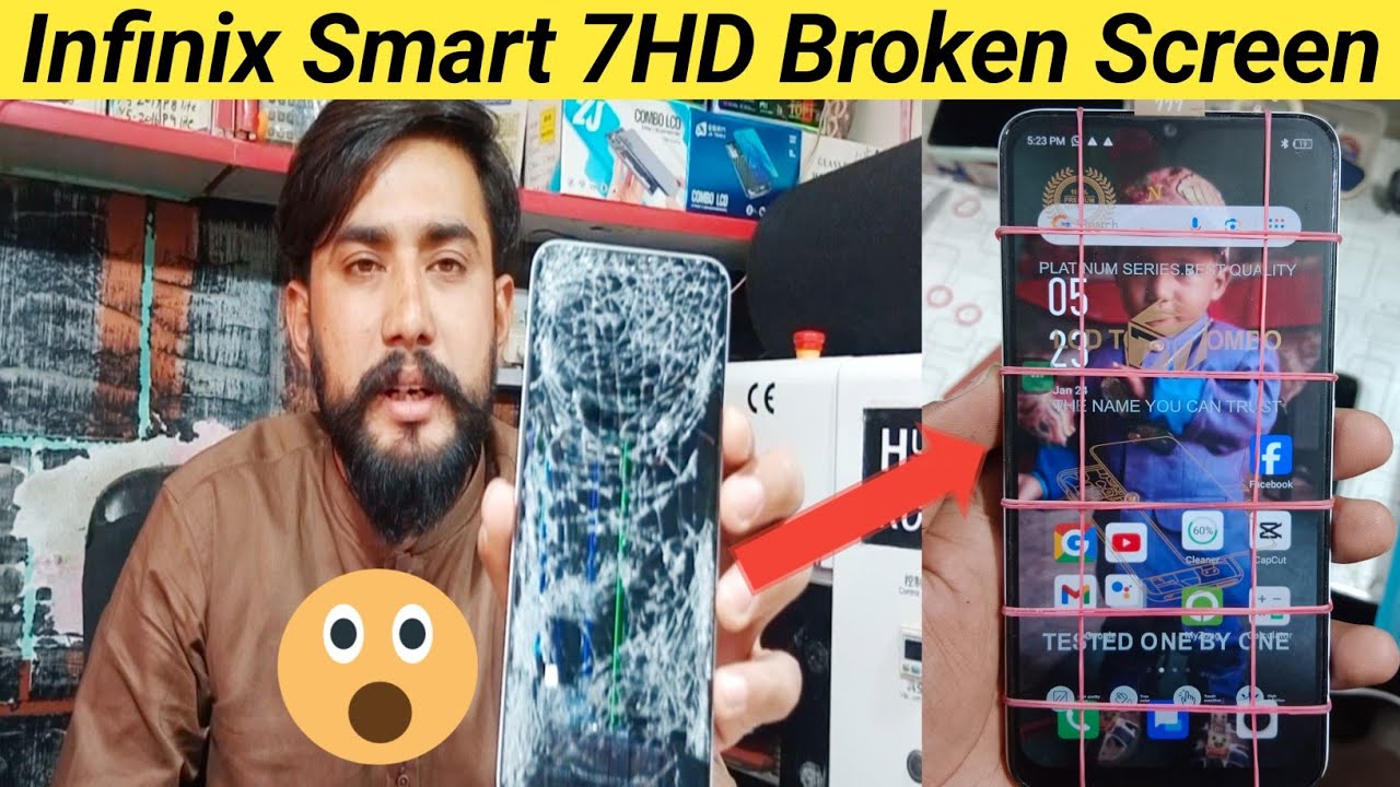 Infinix Smart 7HD screen change || smart 7 hd display change || Infinix ...