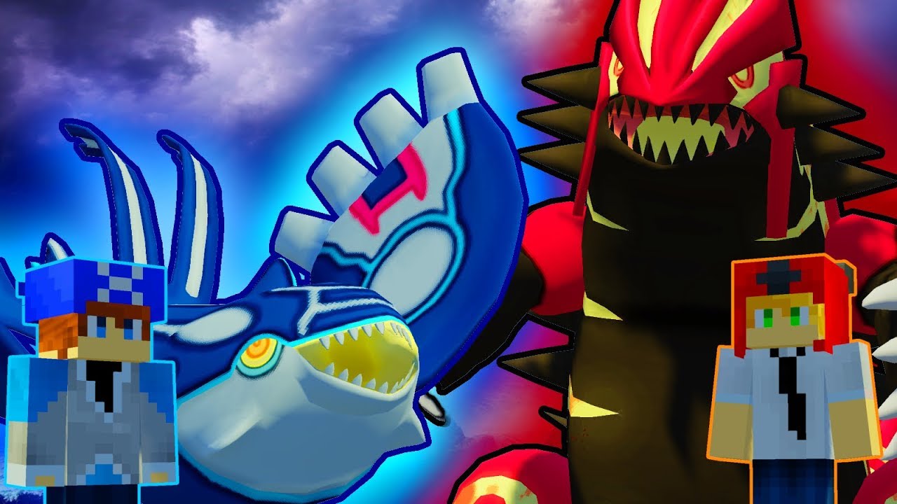 Minecraft Pixelmon PRIMAL GROUDON VS KYOGRE! (Minecraft Roleplay) - YouTube