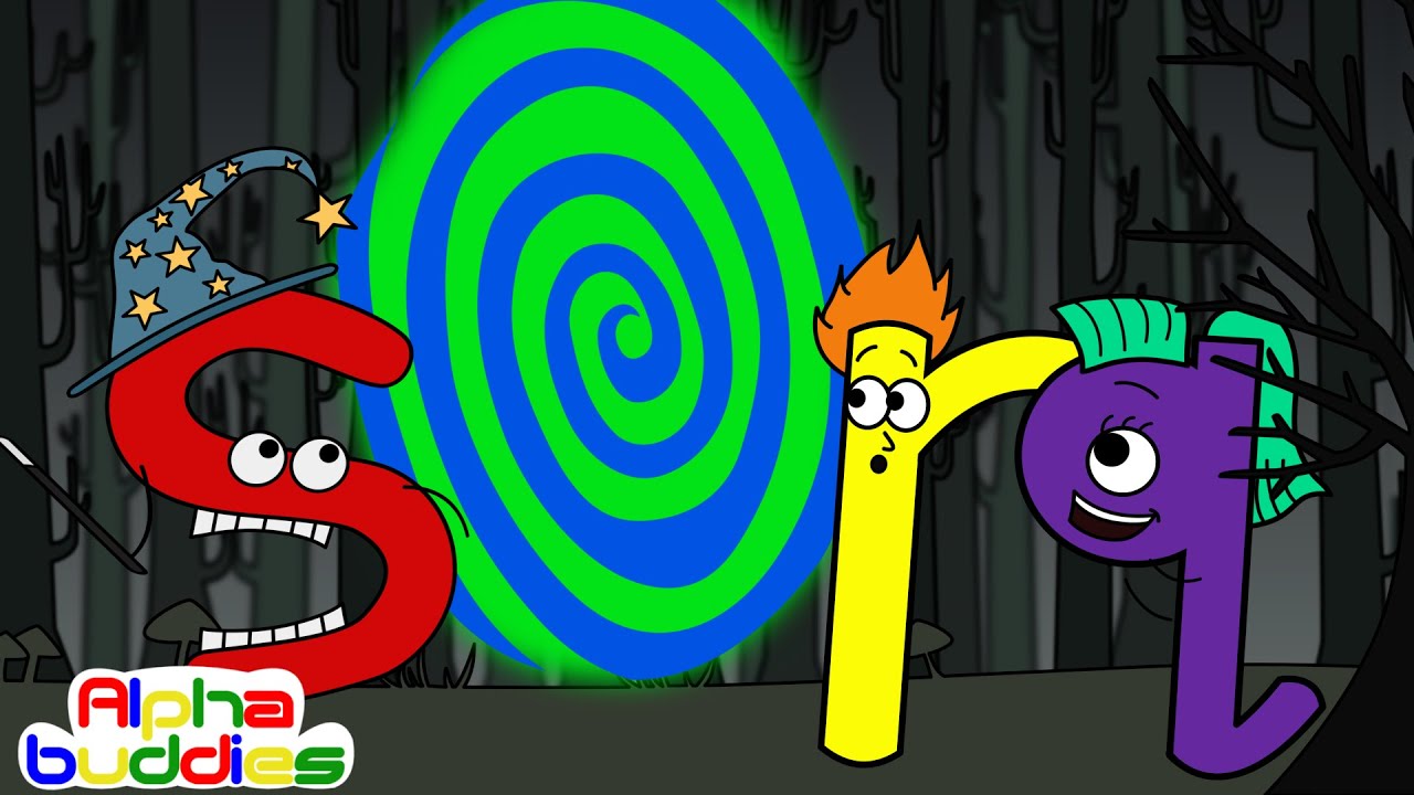 Abc Phonics For Kids | Letters Q-R-S | Alphabuddies Ep.19 - YouTube