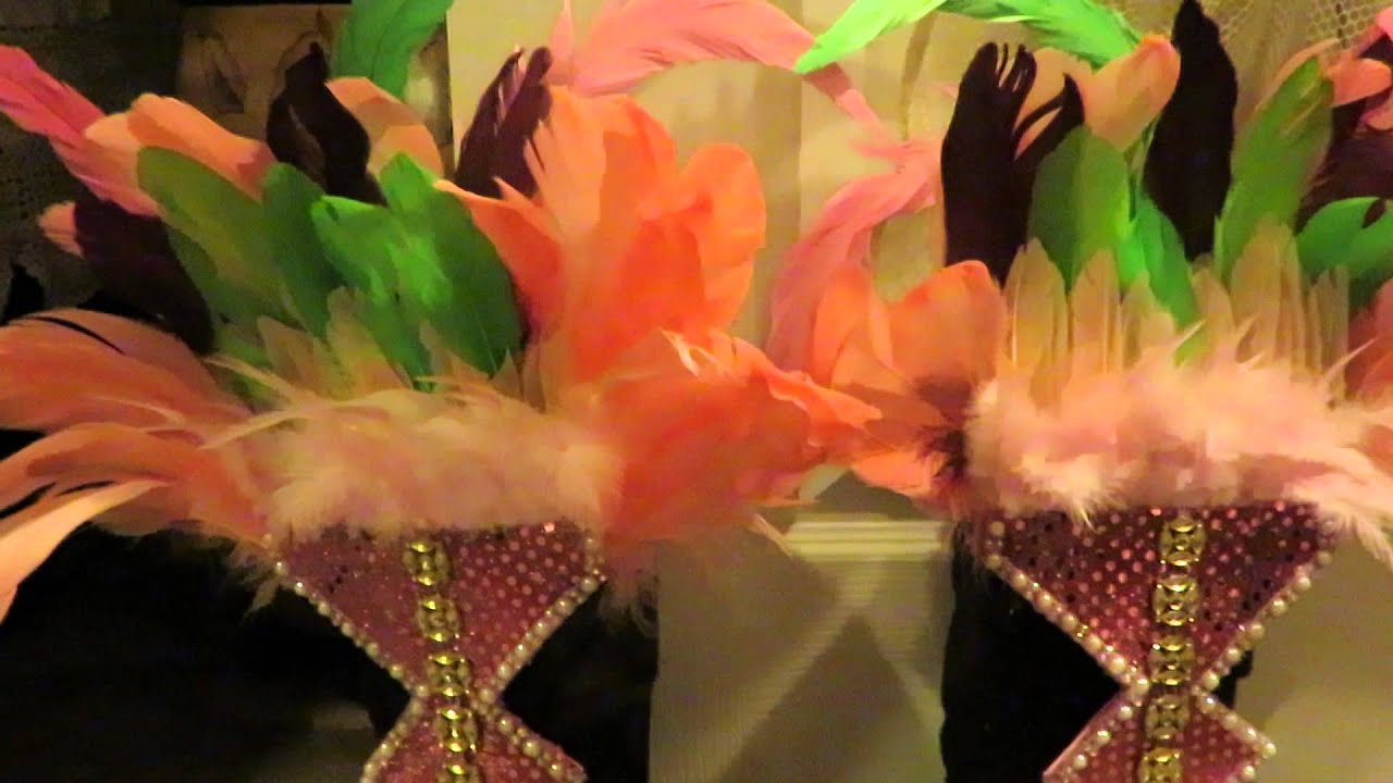 DIY Feather Leg Pieces - YouTube