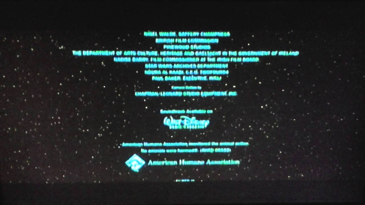 Closing To Star Wars: The Force Awakens (2016) DVD - YouTube