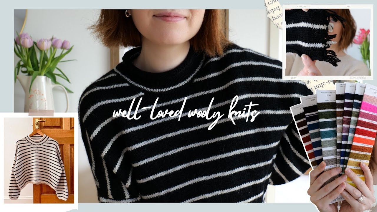 Well-loved Woolyknits KAL// My finished sweater, sharing the winner ...