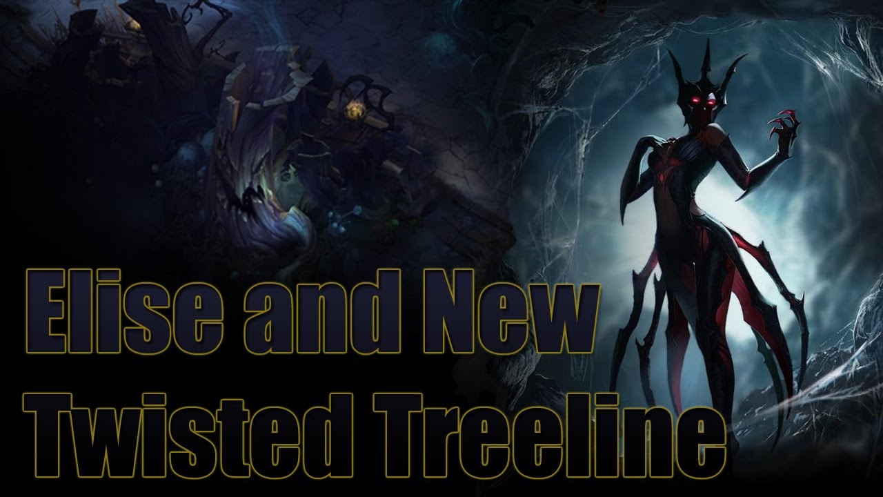Elise And New Twisted Treeline Map - League of Legends - YouTube