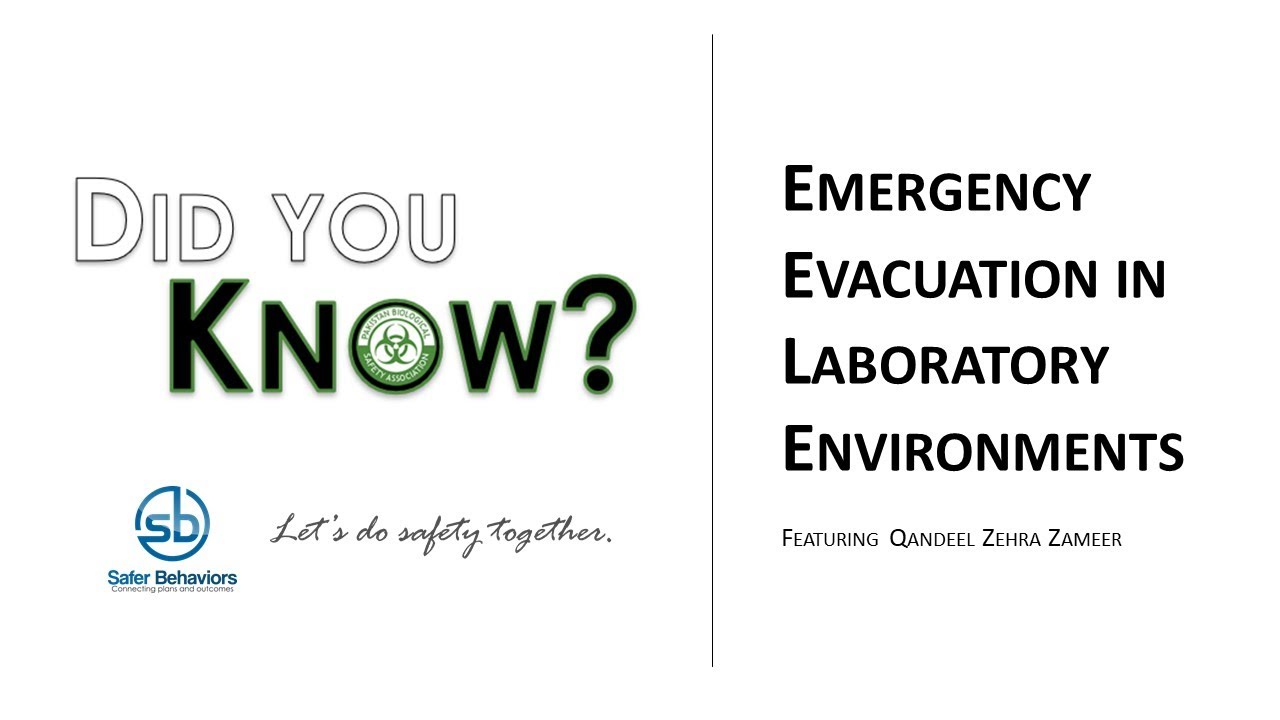 Emergency Evacuation in Laboratory Enviornments - YouTube