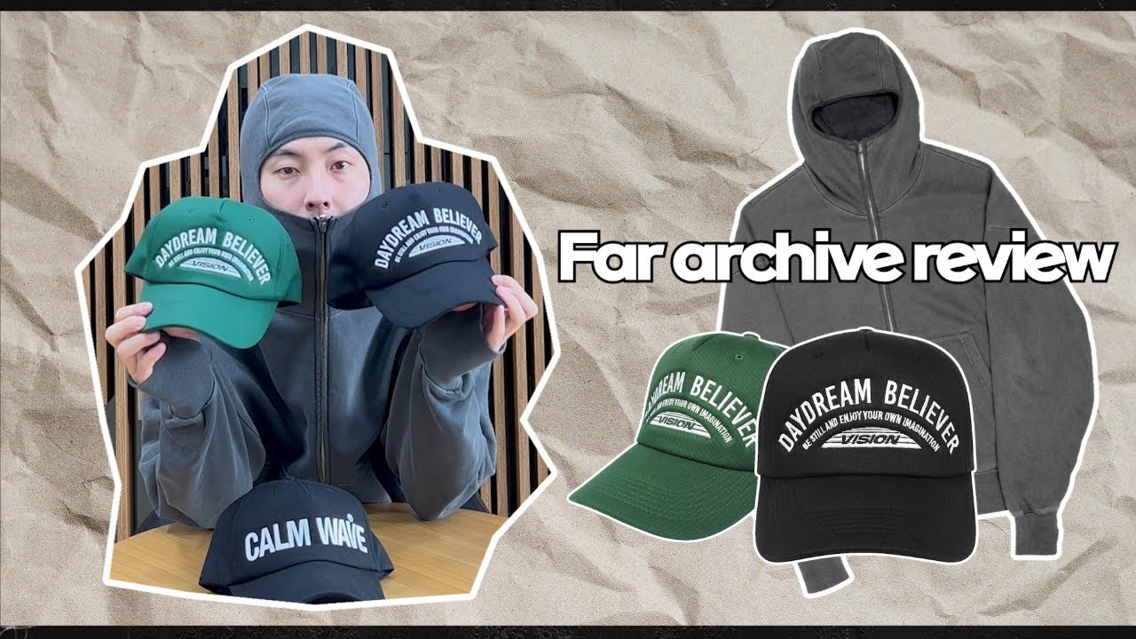 파 아카이브 신제품 함께보기 [ Far.archive Review ] - YouTube